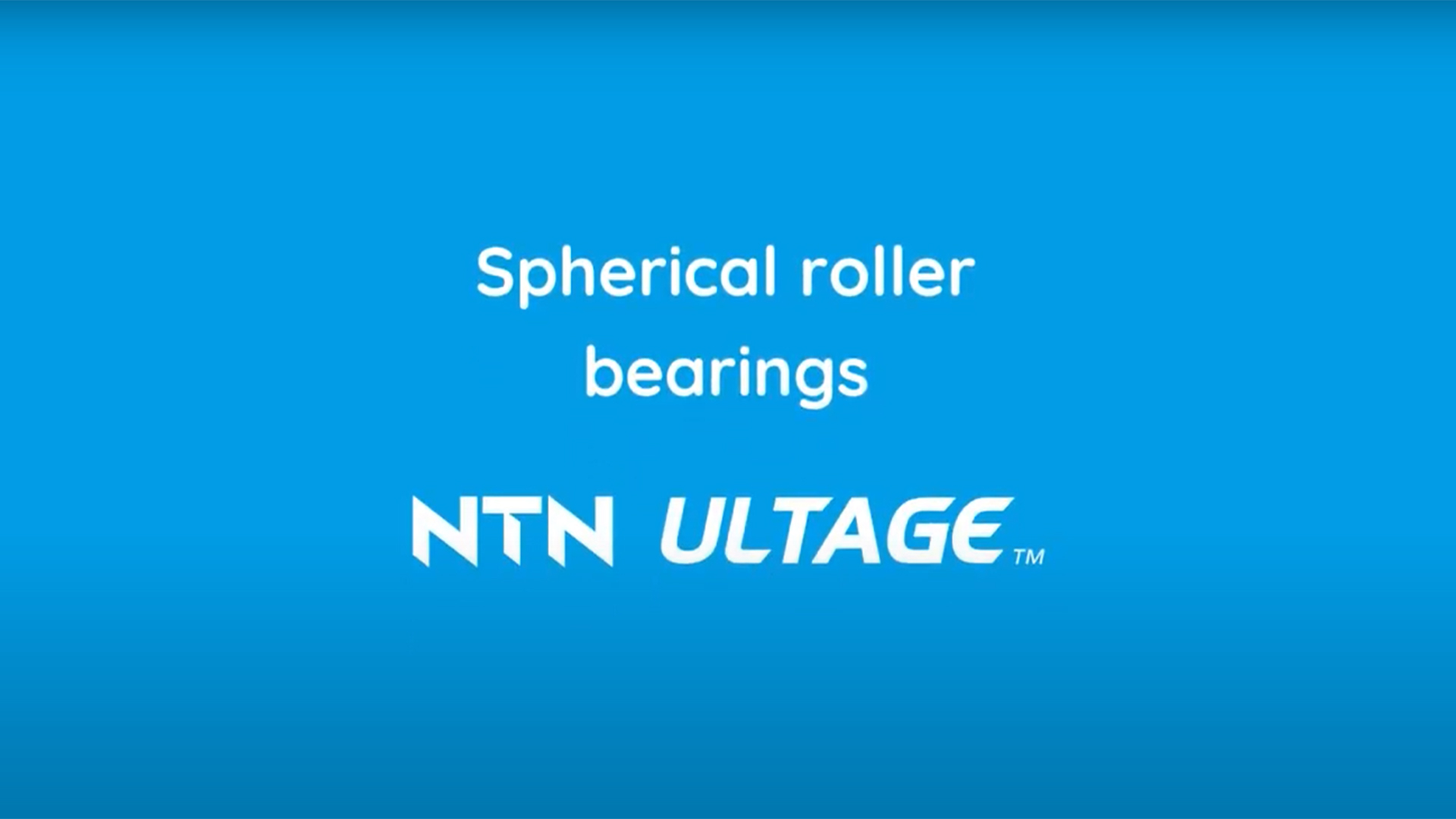 Introducing NTN's ULTAGE Spherical Roller Bearings | NTN Americas